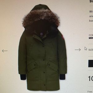 Canada Goose | Jackets & Coats | Canada Goose Parka Military Green ...